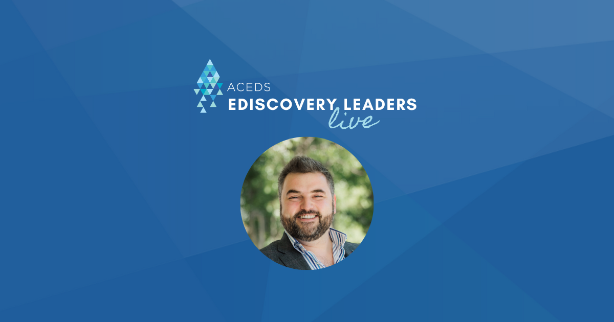 eDiscovery Leaders Live: Jonathan Flood of HaystackID
